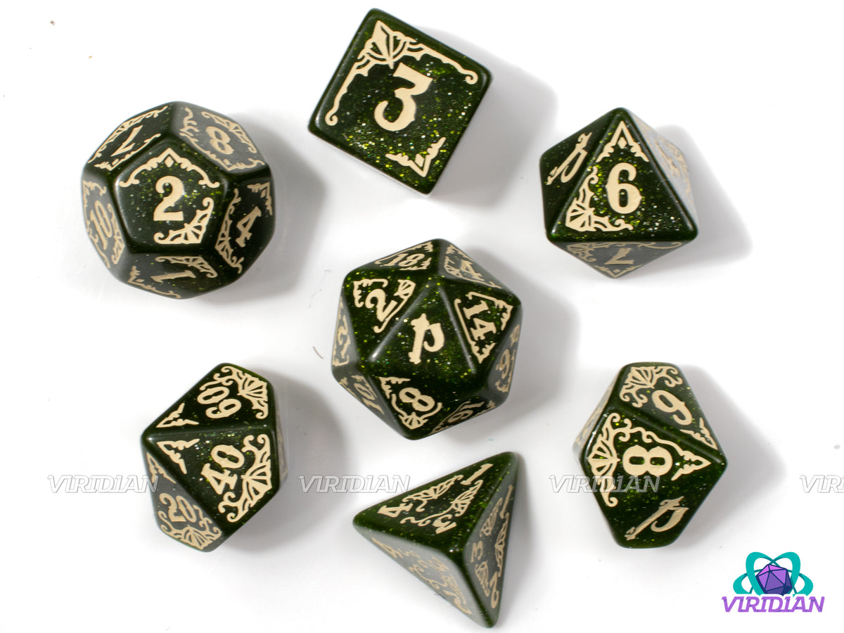 Pathfinder: Arcadia | Glittery Moss Dark Green and Beige, Glitter | Ac ...