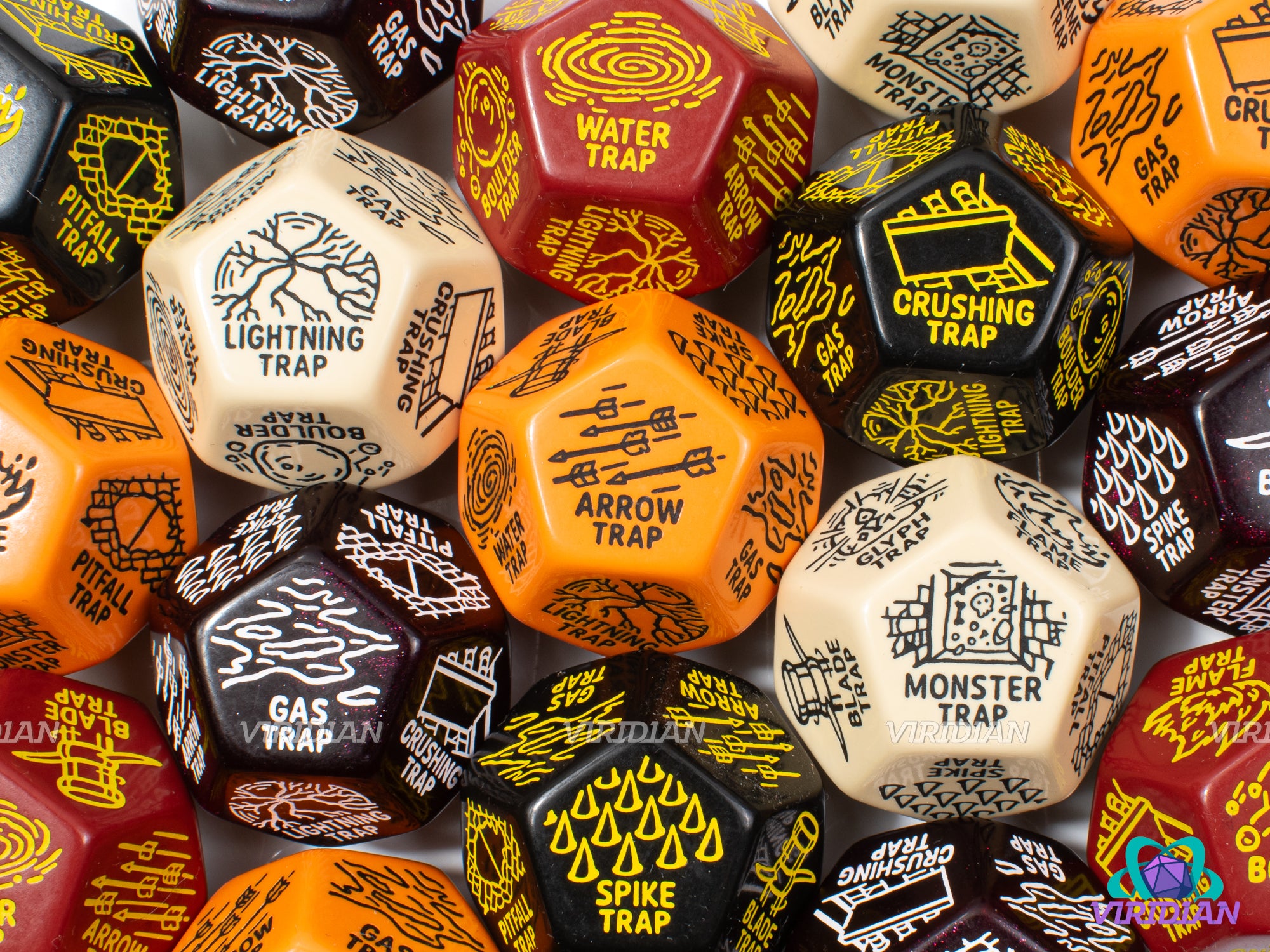 Trap Generator Die | Random Hazard and Danger Creation Dice, Giant 30m ...