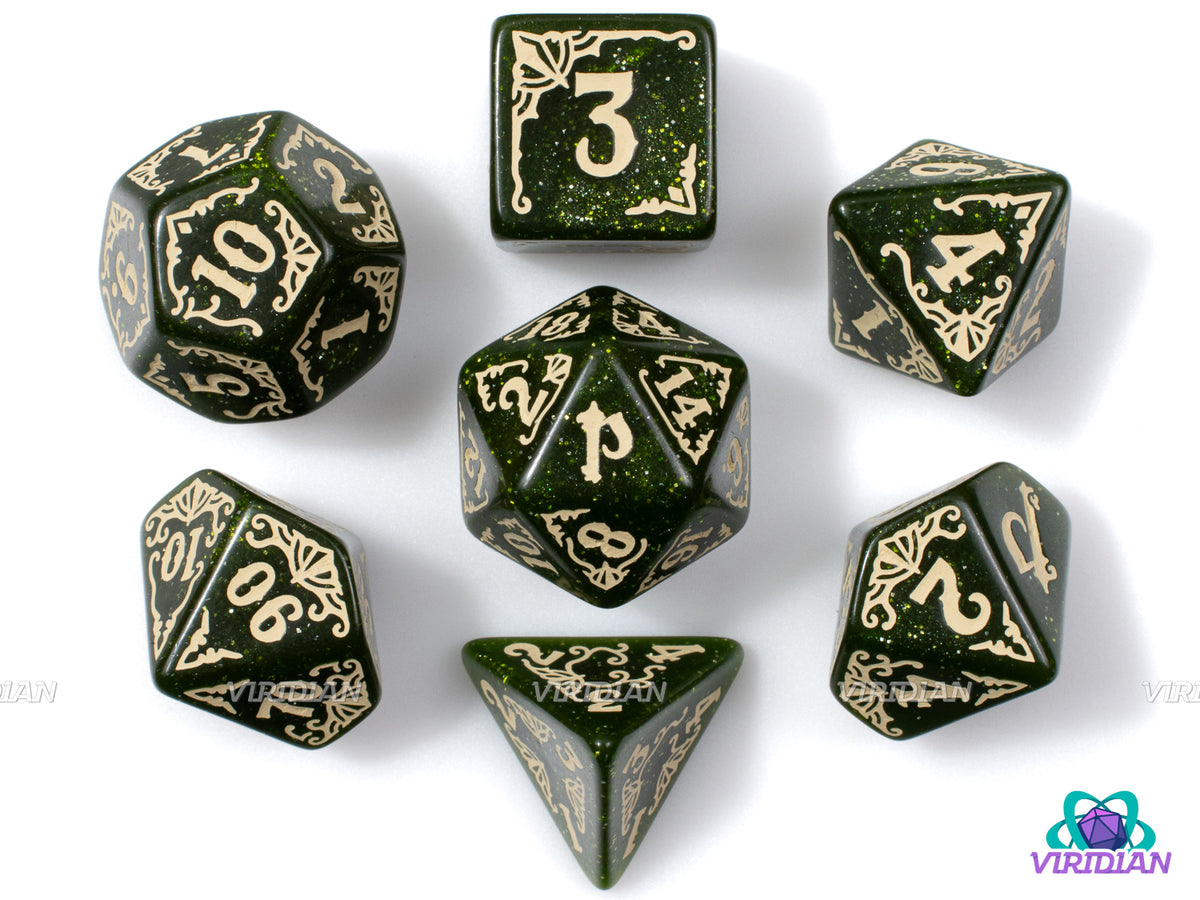 Pathfinder: Arcadia | Glittery Moss Dark Green and Beige | Q Workshop ...