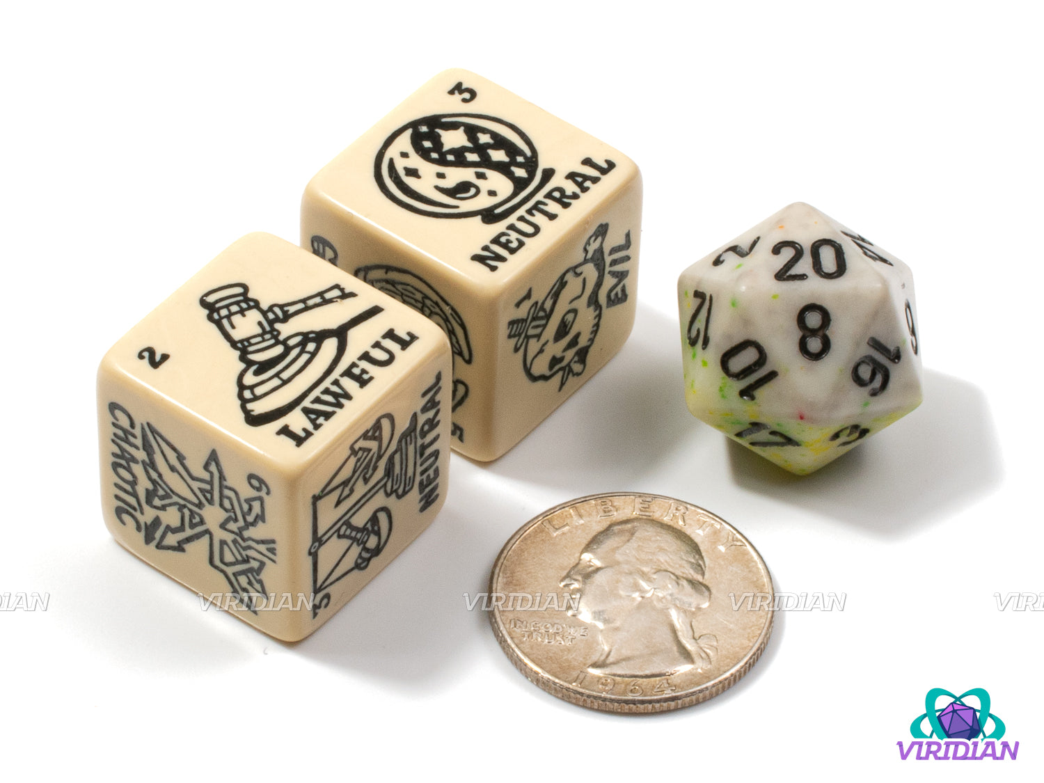Character: Alignment Dice (Set of 2) | Morality/Ethics & Law/Code, Law ...