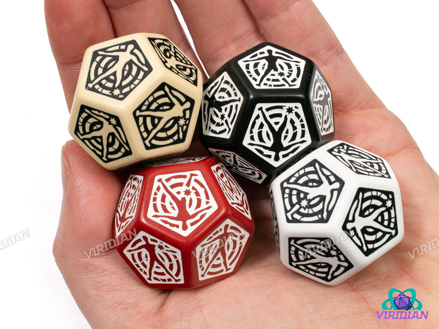 Hit Location Die | Giant (30mm) 12-Sided Random Body-Part Generator Di ...