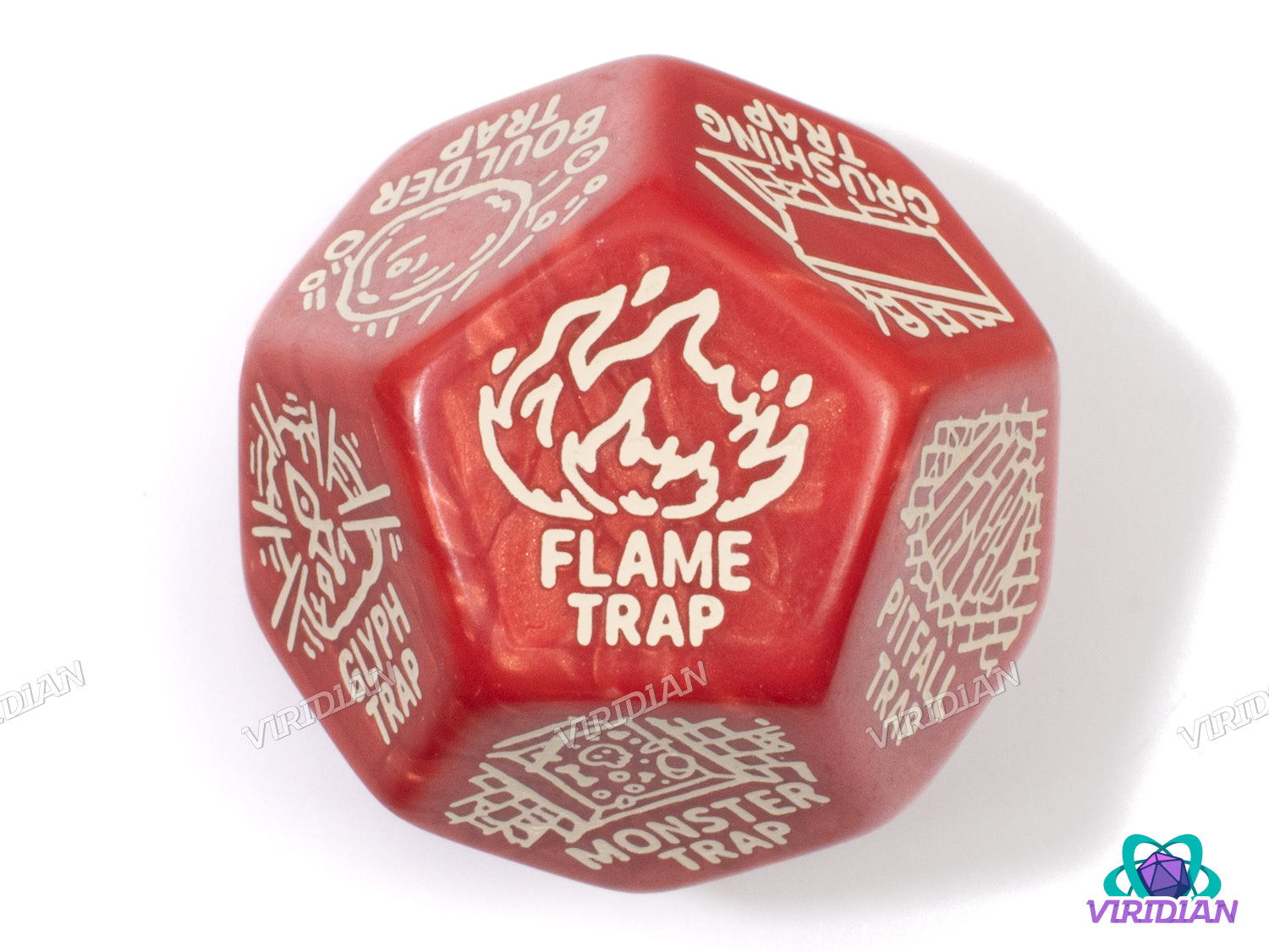 Trap Generator Die | Random Hazard and Danger Creation Dice, Giant 30m ...