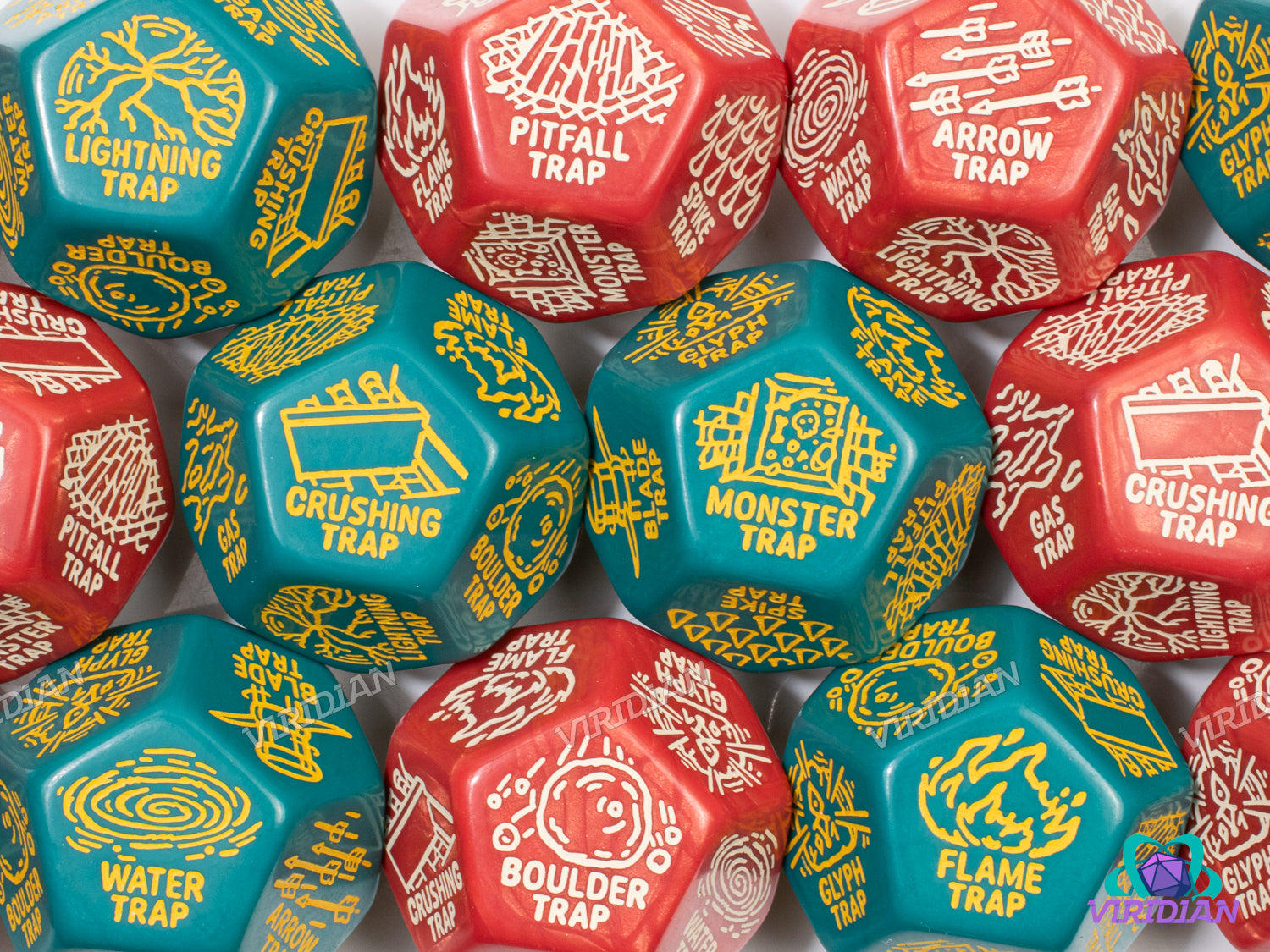 Trap Generator Die | Random Hazard and Danger Creation Dice, Giant 30m ...