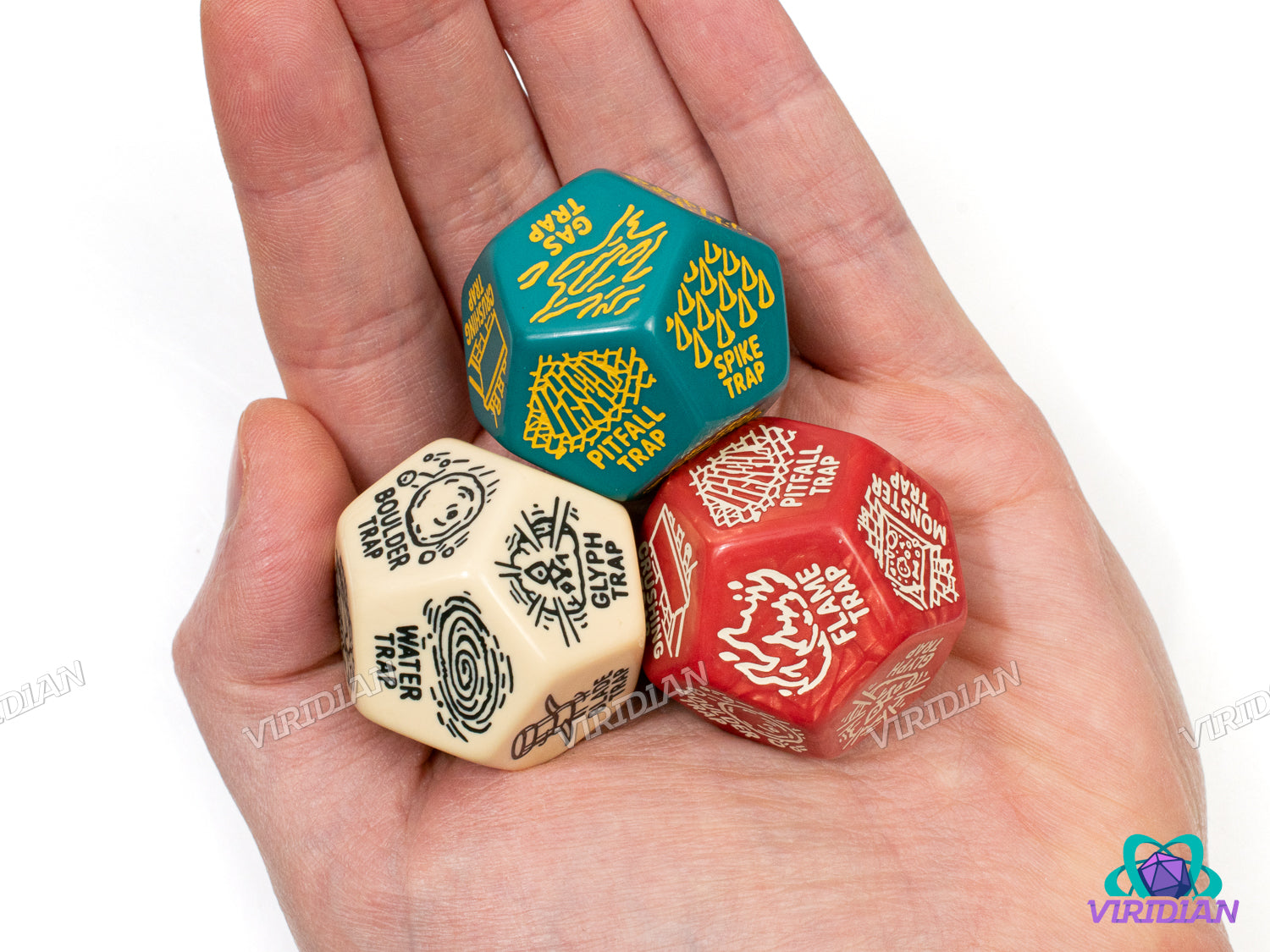 Trap Generator Die | Random Hazard and Danger Creation Dice, Giant 30m ...