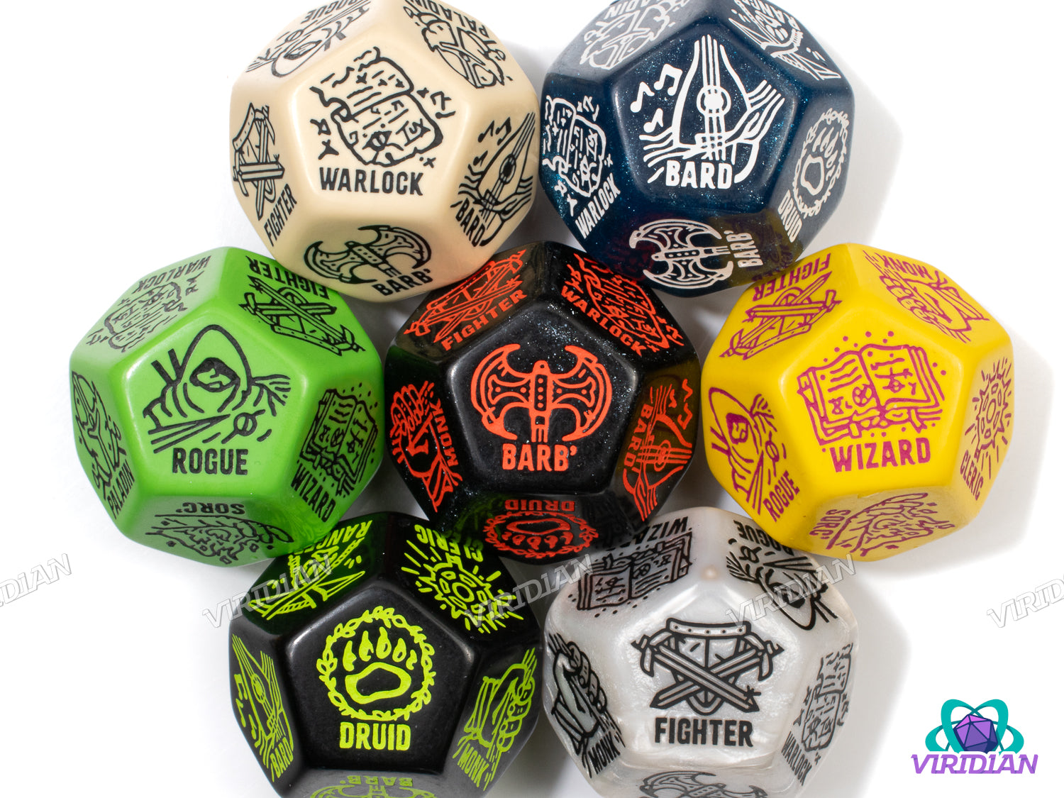 Character: Class Generator Die | Random TTRPG DnD Character Die, Impro ...