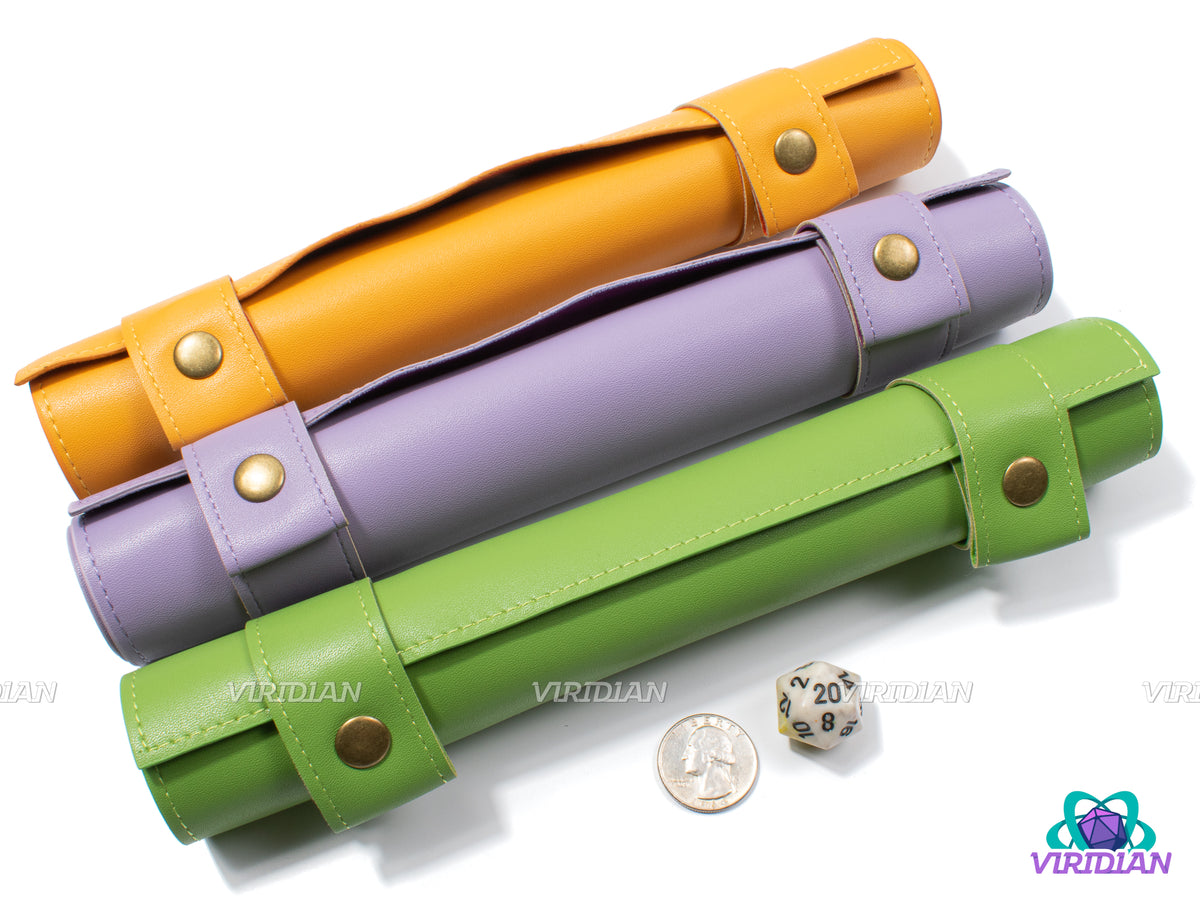 Rolling Mat: Bright Colors | Foldable TPU Mat with Zippered Dice Stora ...