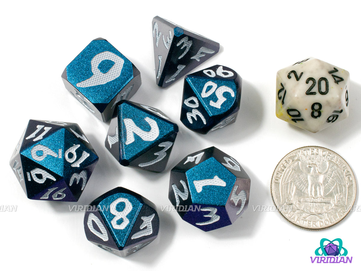 Fathomless Depths | Shiny Navy Blue, Dragon Scale / Orc Style Numbers ...