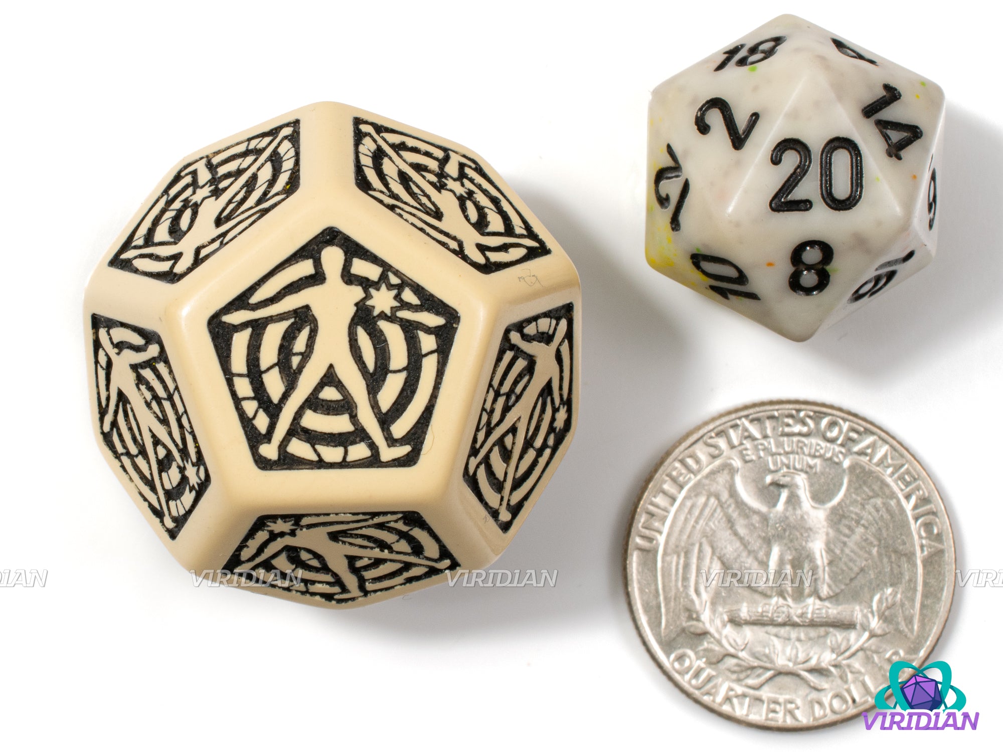 Hit Location Die | Giant (30mm) 12-Sided Random Body-Part Generator Di ...