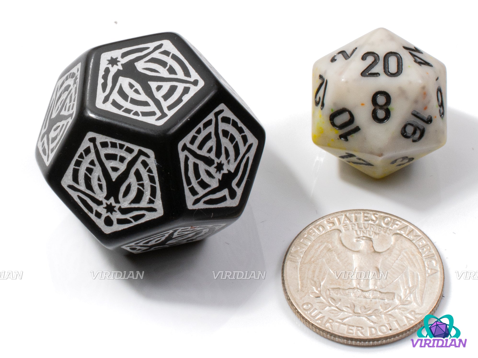 Hit Location Die | Giant (30mm) 12-Sided Random Body-Part Generator Di ...