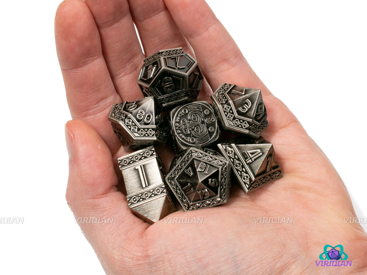 Ritual of Silver | Silver & Dark Grey Aztec Ancient Civilization Style ...