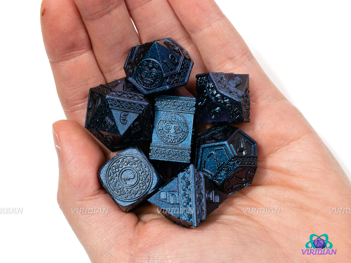 The Oracle | Blue-Purple Color-Change Aztec Ancient Civilization Style ...